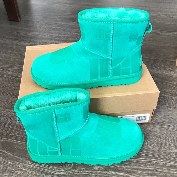 UGG | Shoes | Ugg Classic Mini Scatter Graphic Boot | Poshmark
